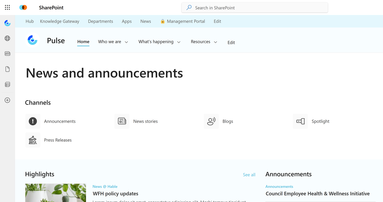 Modernising your SharePoint navigation with emojis