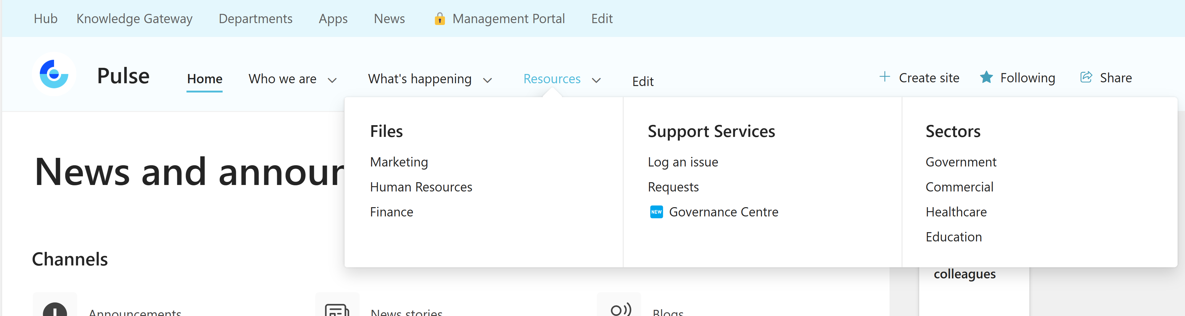 Modernising your SharePoint navigation with emojis